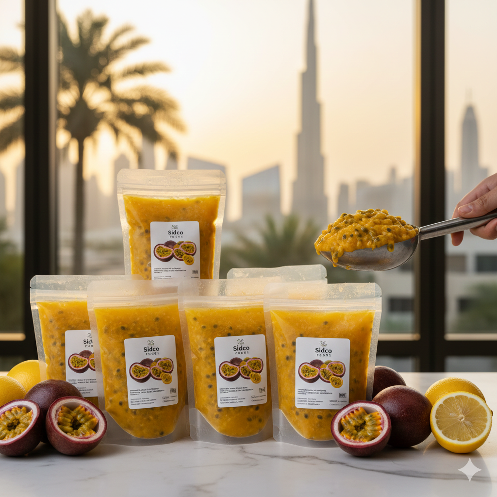 Passion Fruit Frozen Pulp UAE – Buy Fresh & Premium | SidcoFoods